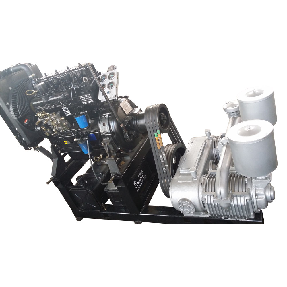 china 14 CBM Diesel Engine Driven Bulk Cement Carrier Compressor ...