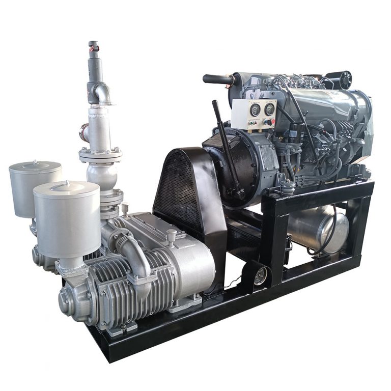 china 14 CBM Deutz Air Cooled Diesel Engine Bulk Tanker Compressor ...